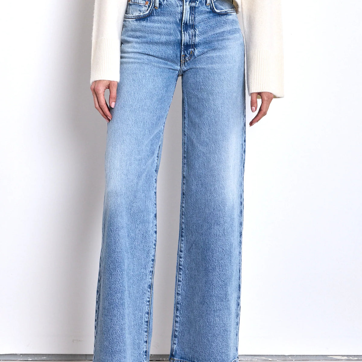 Betro Simone Alexa Wide Leg Denim Jean - Euclid Wash – The Fold
